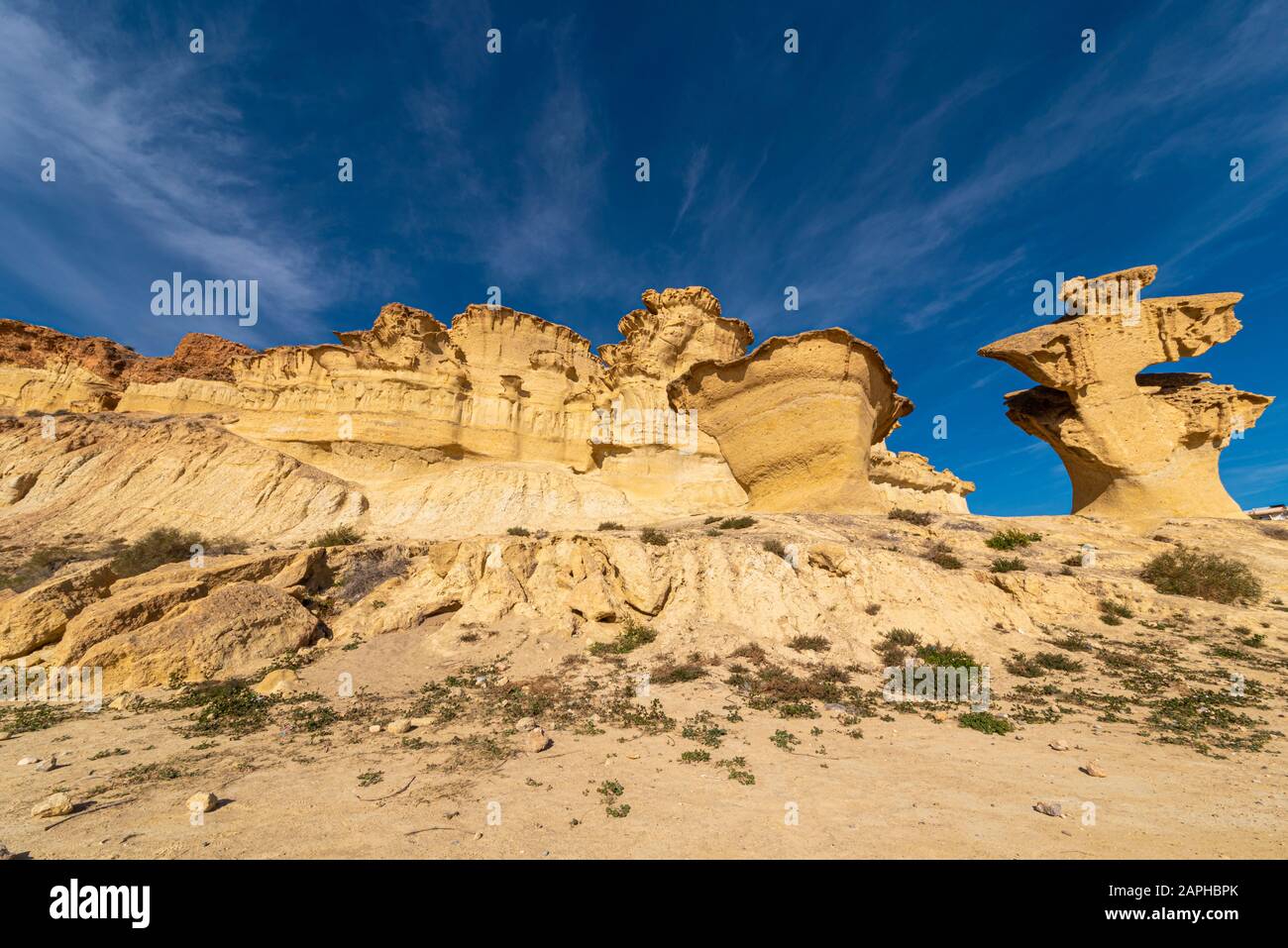 Bolnuevo murcia beach hi-res stock photography and images - Alamy