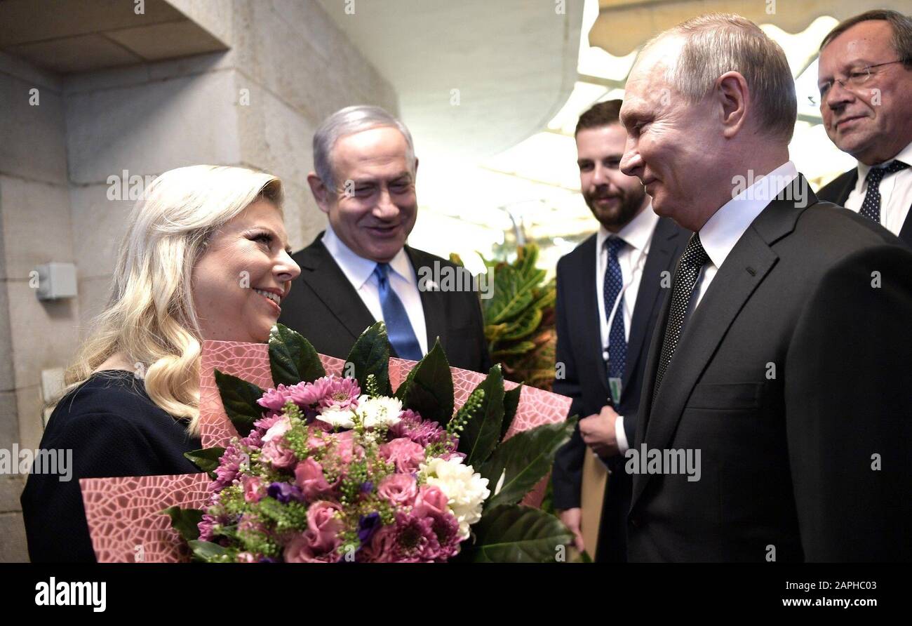 January 23, 2020. - Israel, Jerusalem. - Israel's Prime Minister ...