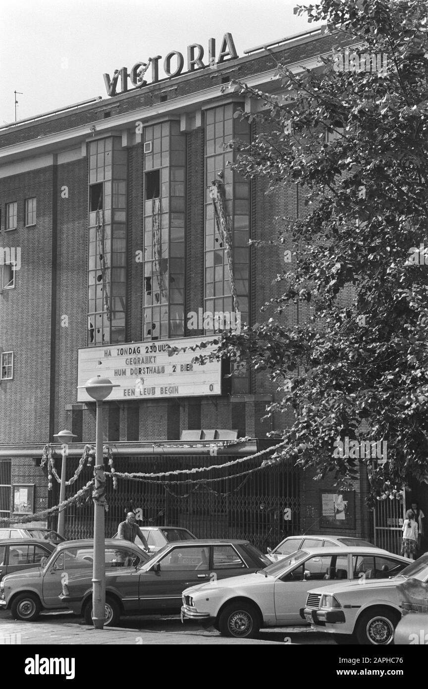 The 2 years ago closed Victoriabioscope at the Amsterdam Sloterkade ...