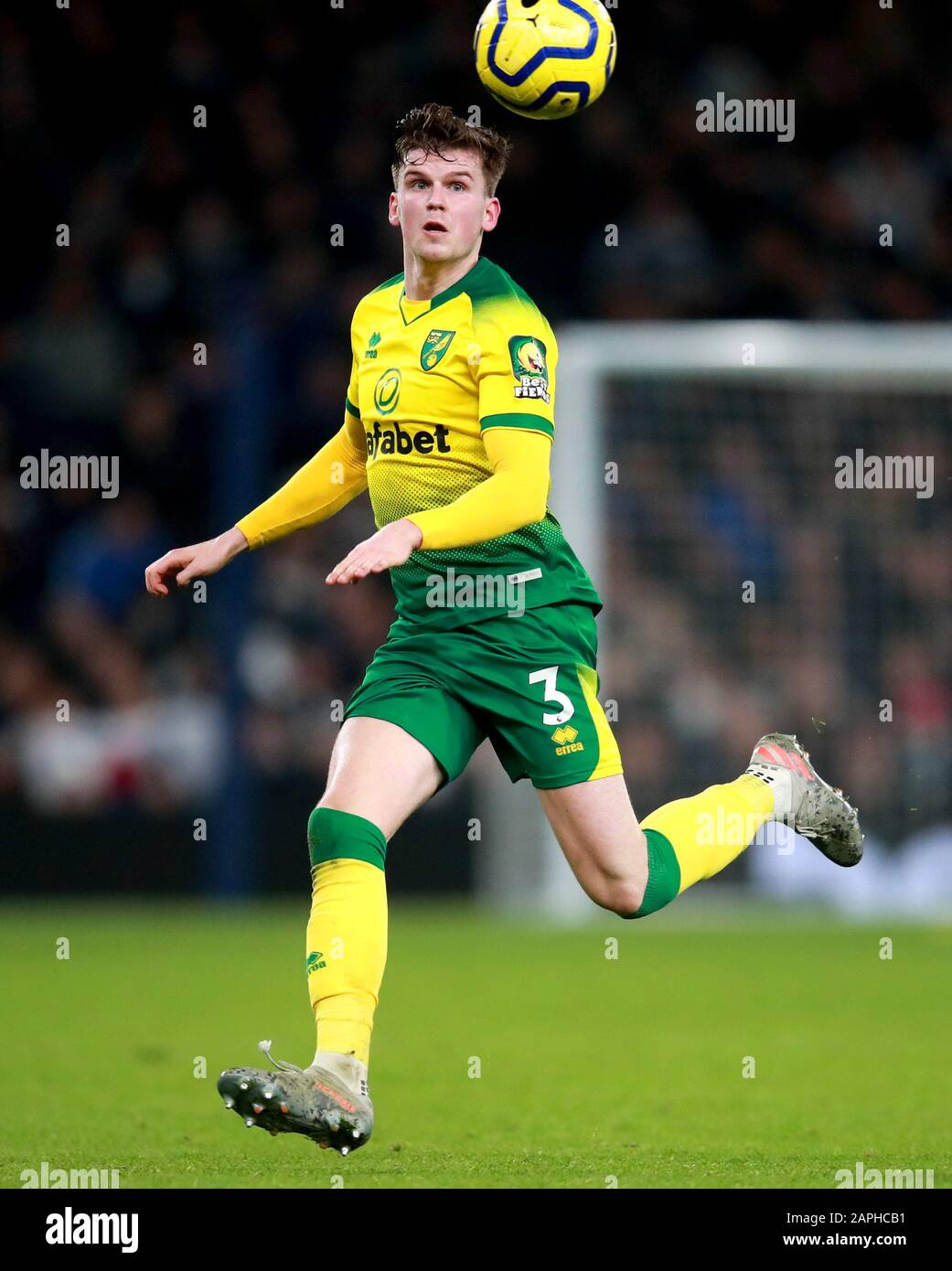 Norwich City's Sam Byram in action during the Premier League match at ...