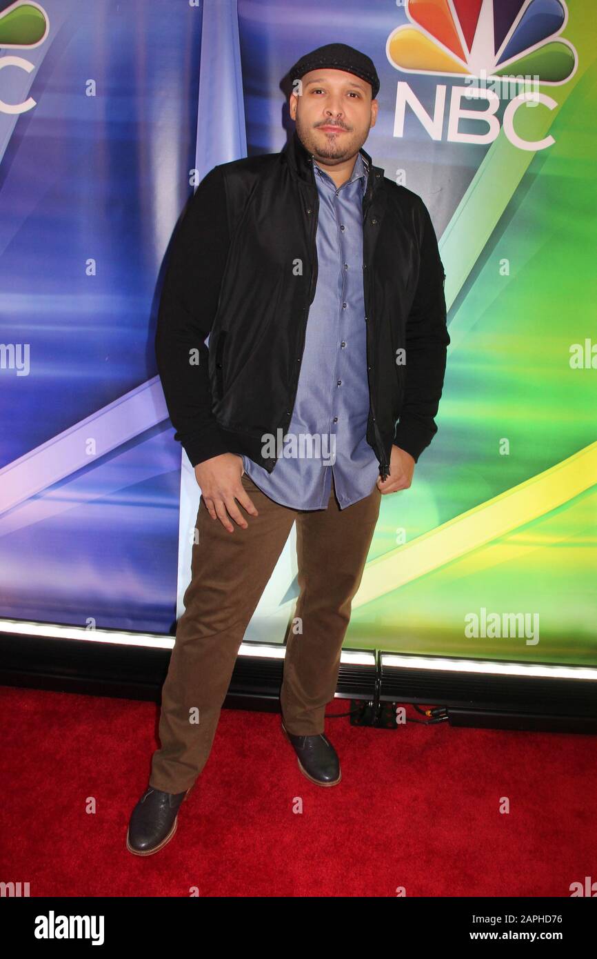 New York, NY, USA. 23rd Jan, 2020. Joe Minoso at NBC's New York Press ...