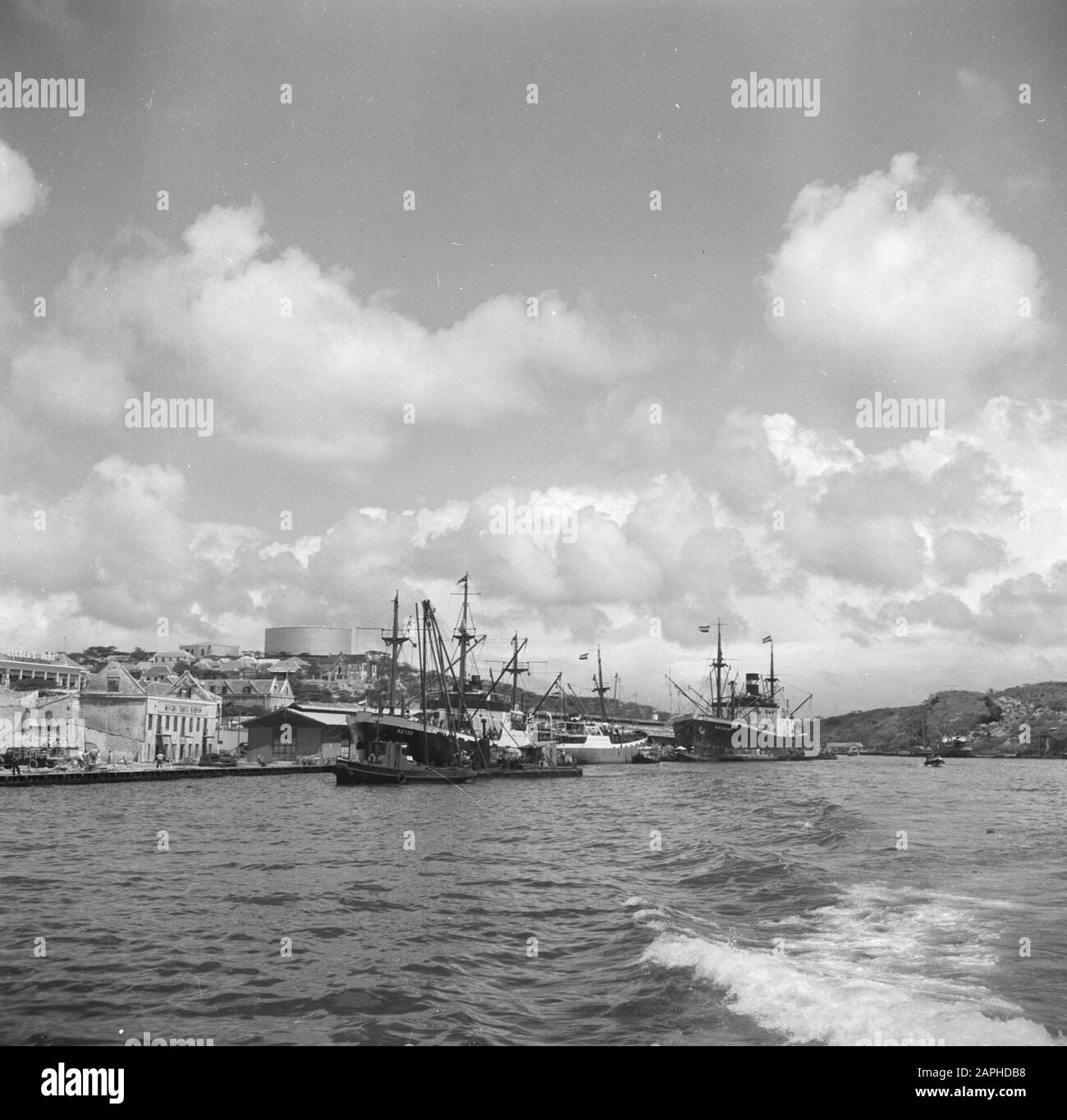 Journey to Suriname and the Netherlands Antilles Description: The port ...