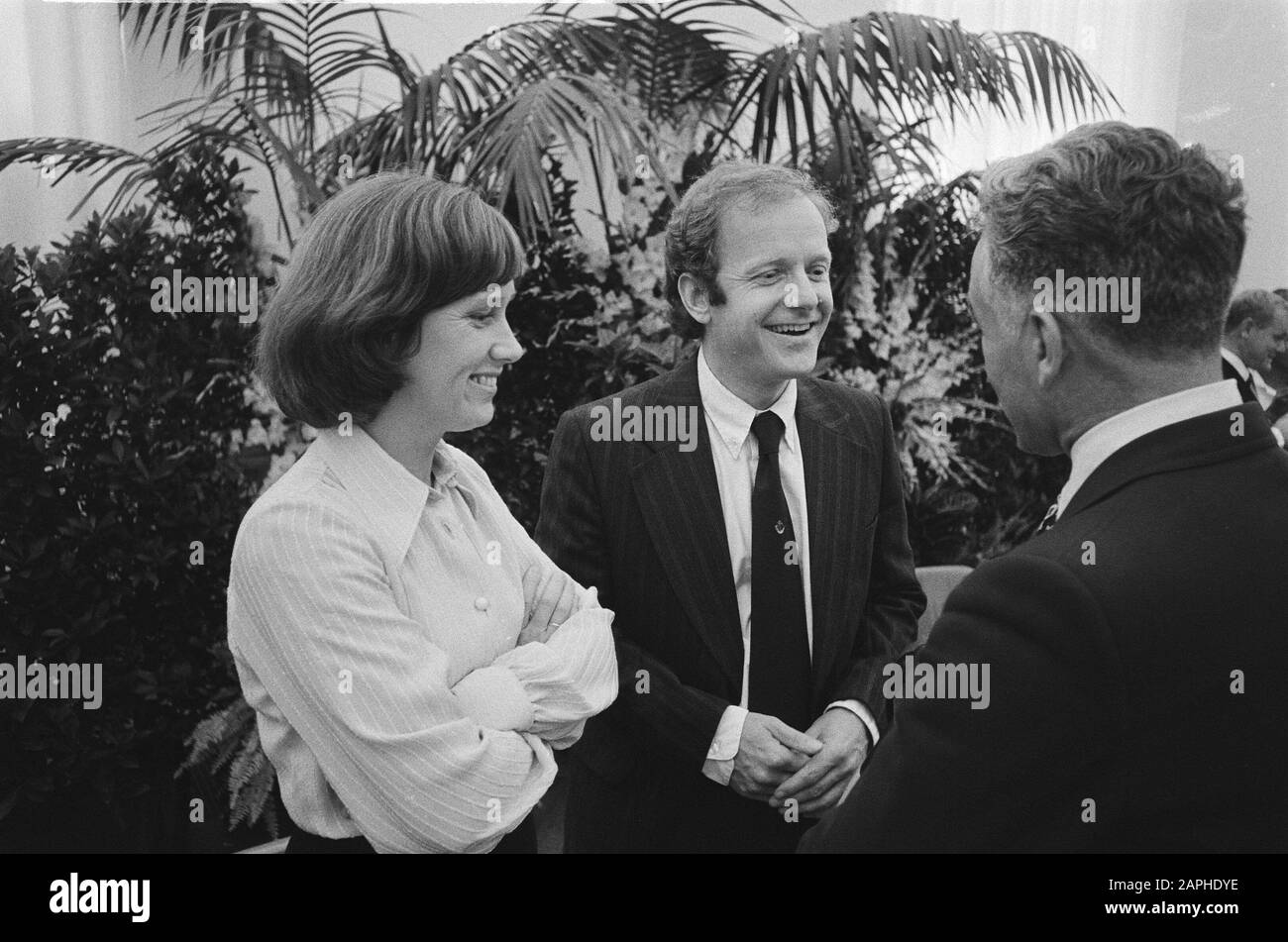 Farewell reception 4 A'damse aldermen Verhey, Treumann, De Cloe and ...