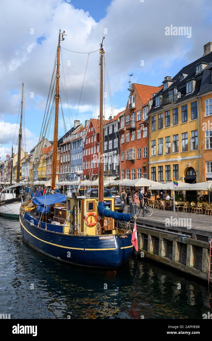 Nyhavn, Copenhagen, Denmark Stock Photo - Alamy