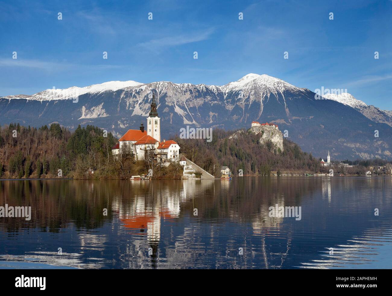 Pilgrimage church of the assumption of mary hi-res stock photography ...