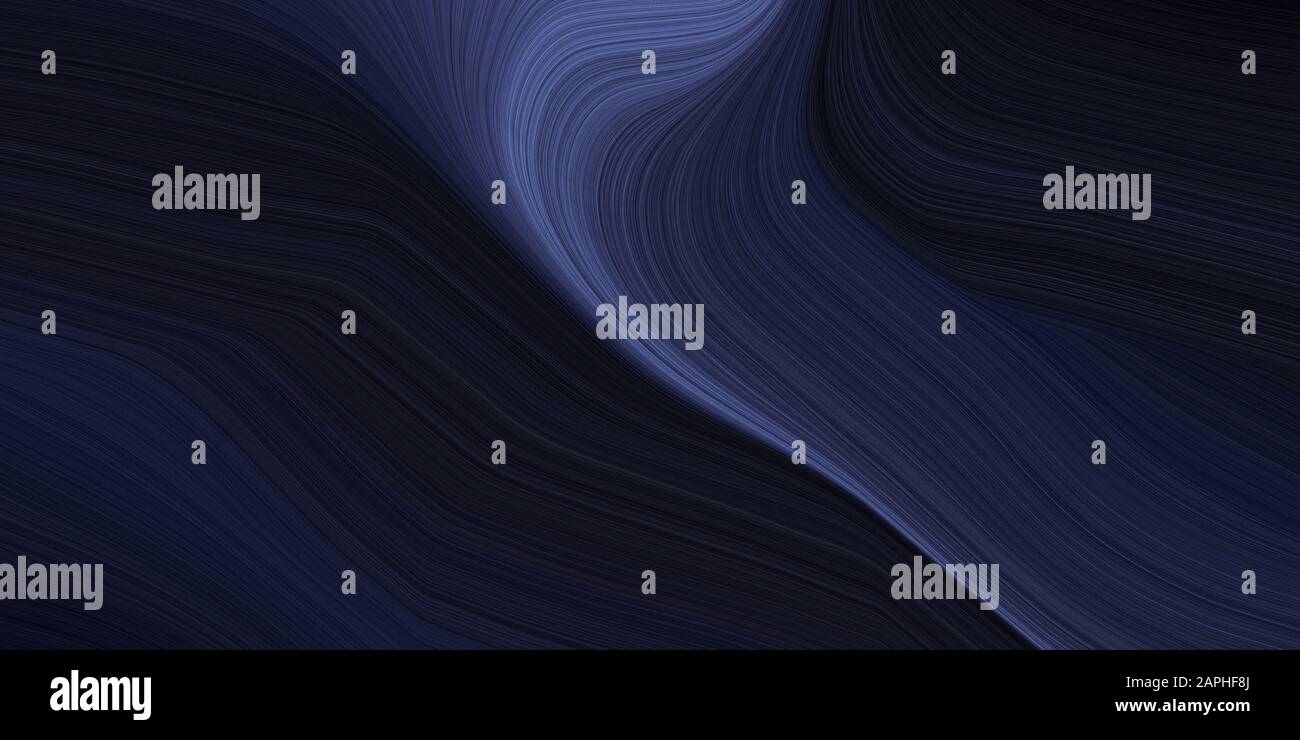 background graphic with curvy background design with very dark blue ...