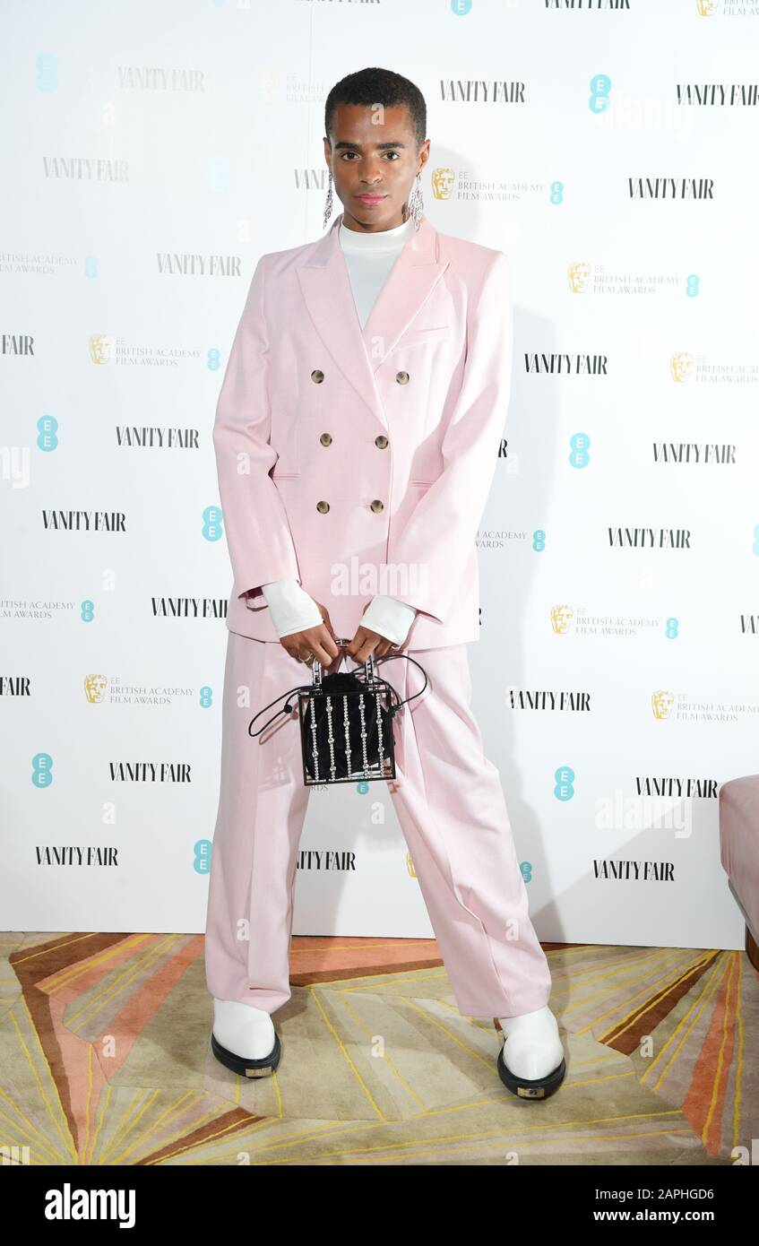 Layton Williams attending the Vanity Fair EE BAFTA Rising Star Party at ...