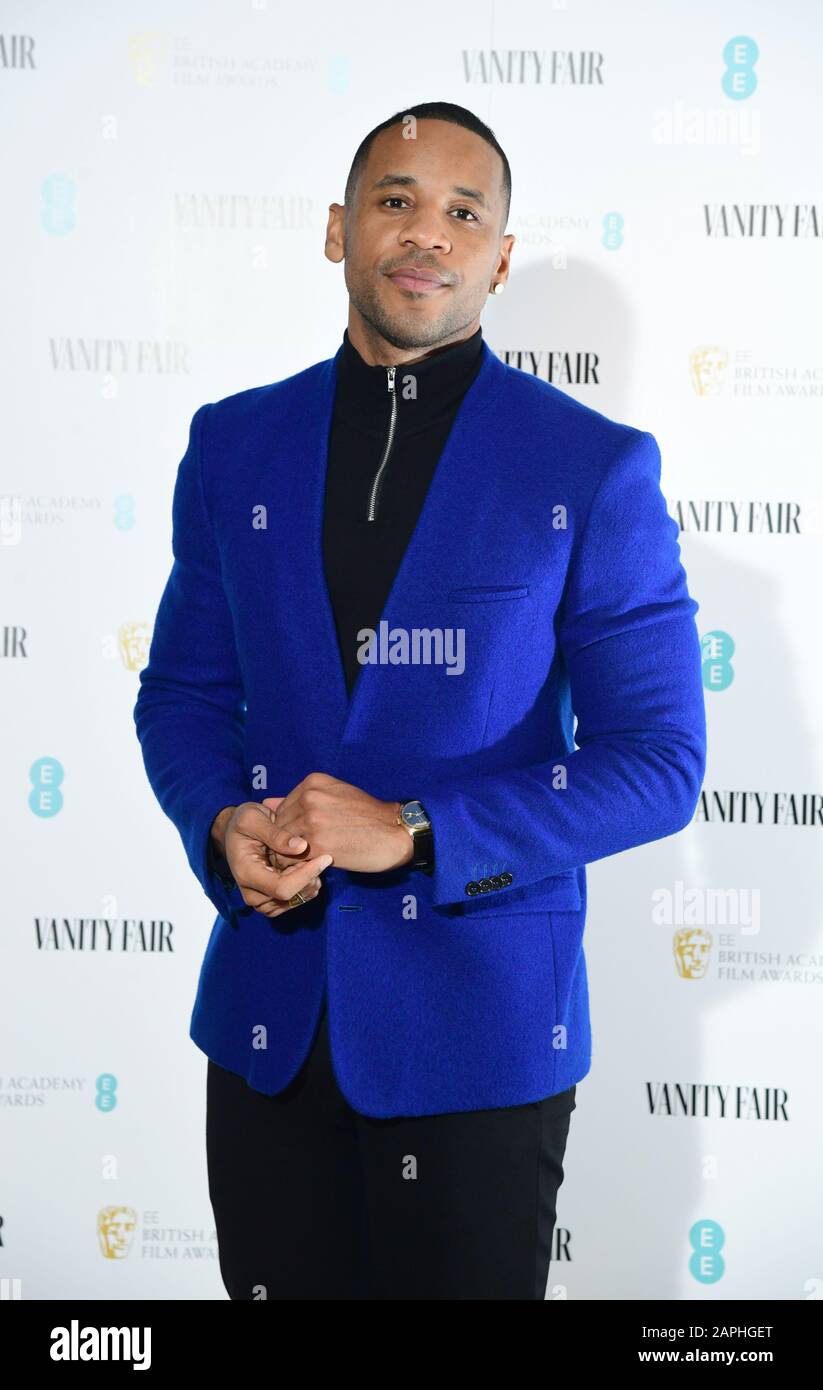Reggie Yates attending the Vanity Fair EE BAFTA Rising Star Party at ...