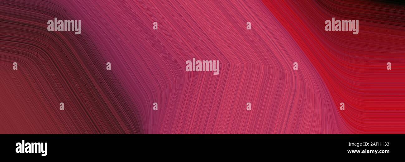 banner background graphic with smooth swirl waves background design ...