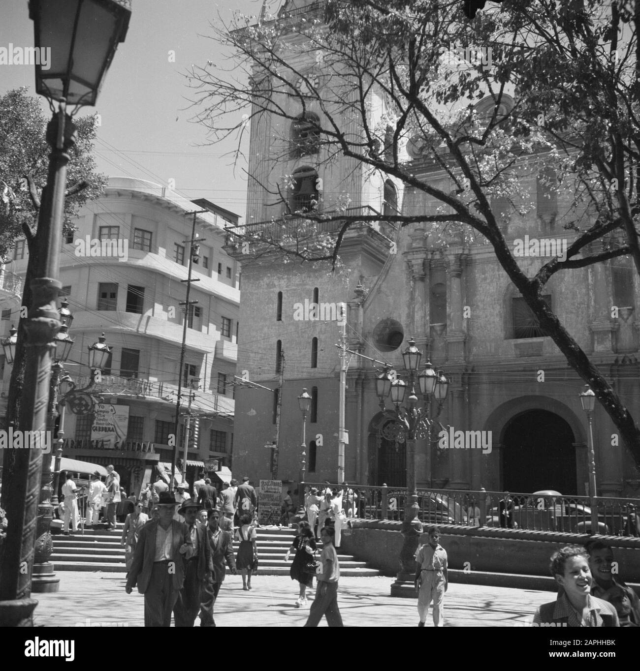 The cathedral of caracas Black and White Stock Photos & Images - Alamy