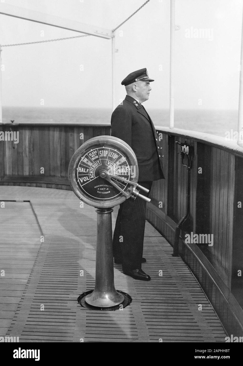 MS Colombia Description: The captain of the MS Colombia Annotation: D ...