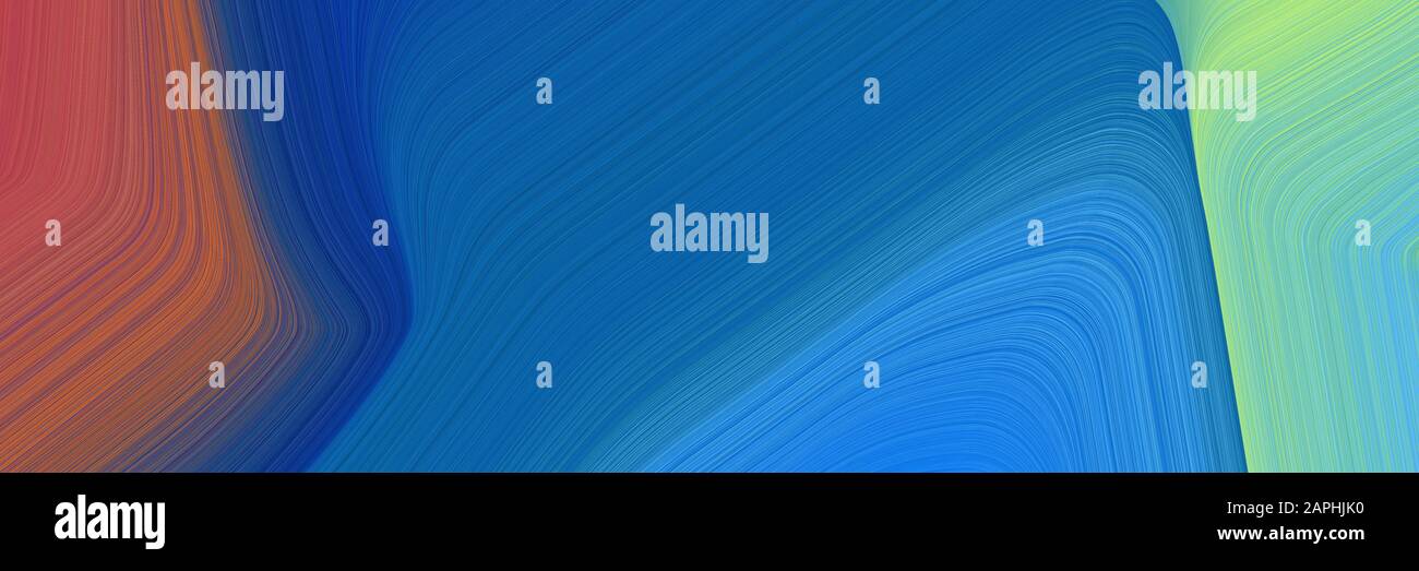 banner background graphic with contemporary waves design with strong ...