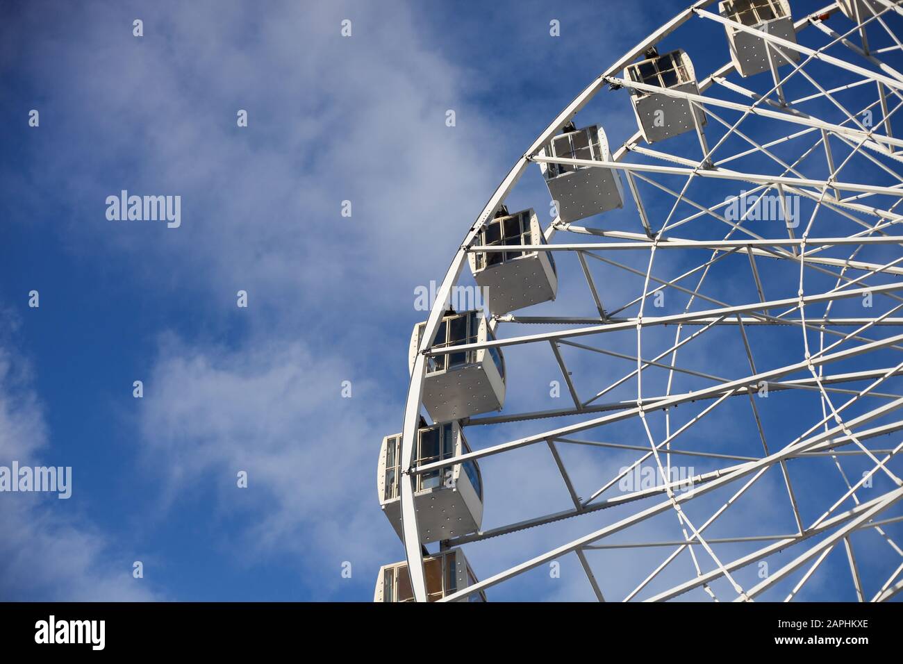 White ferris wheel over hi-res stock photography and images - Alamy