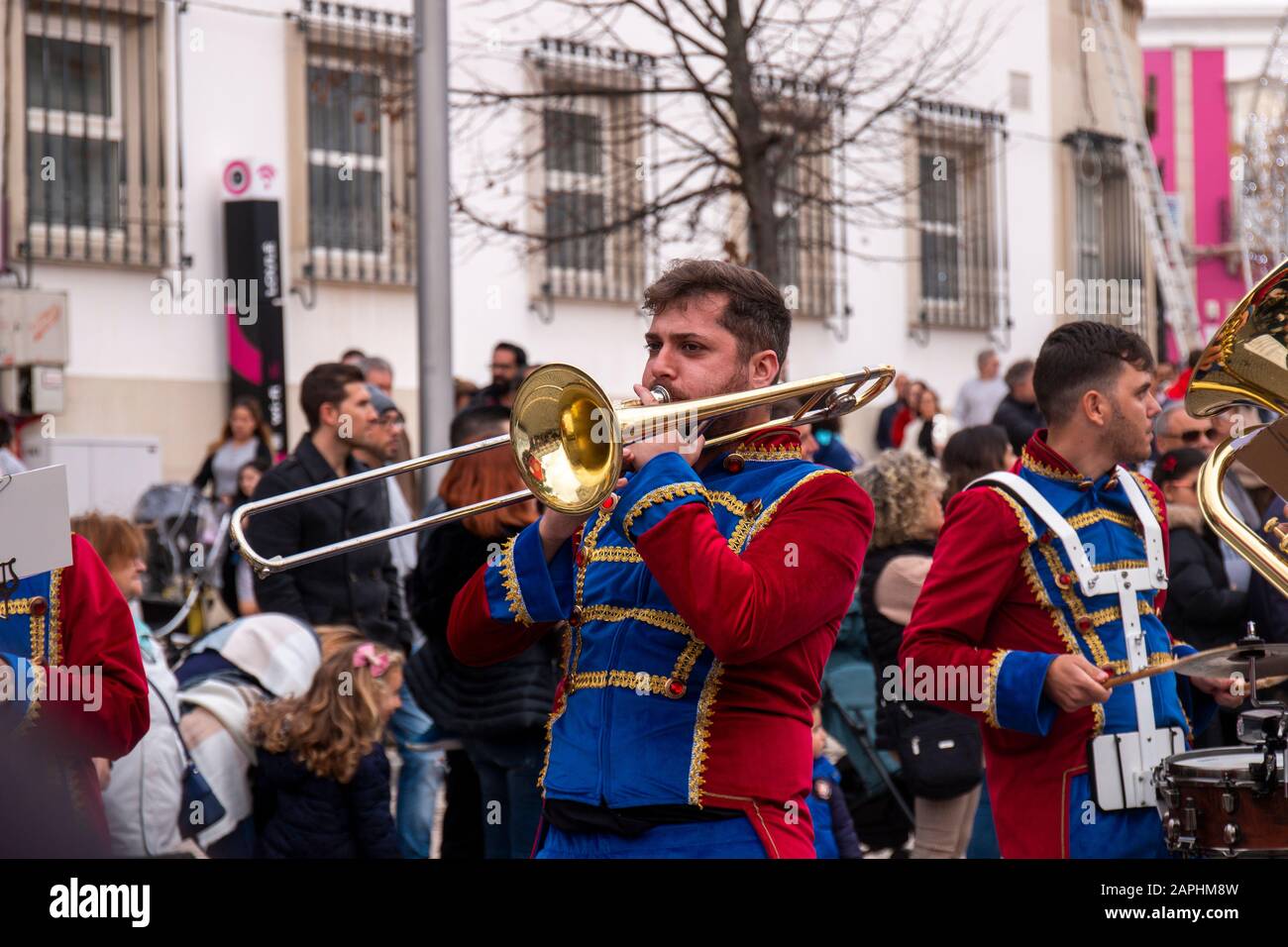 FARO, PORTUGAL: 30th NOVEMBER, 2019 - Celebration of the arrival of ...
