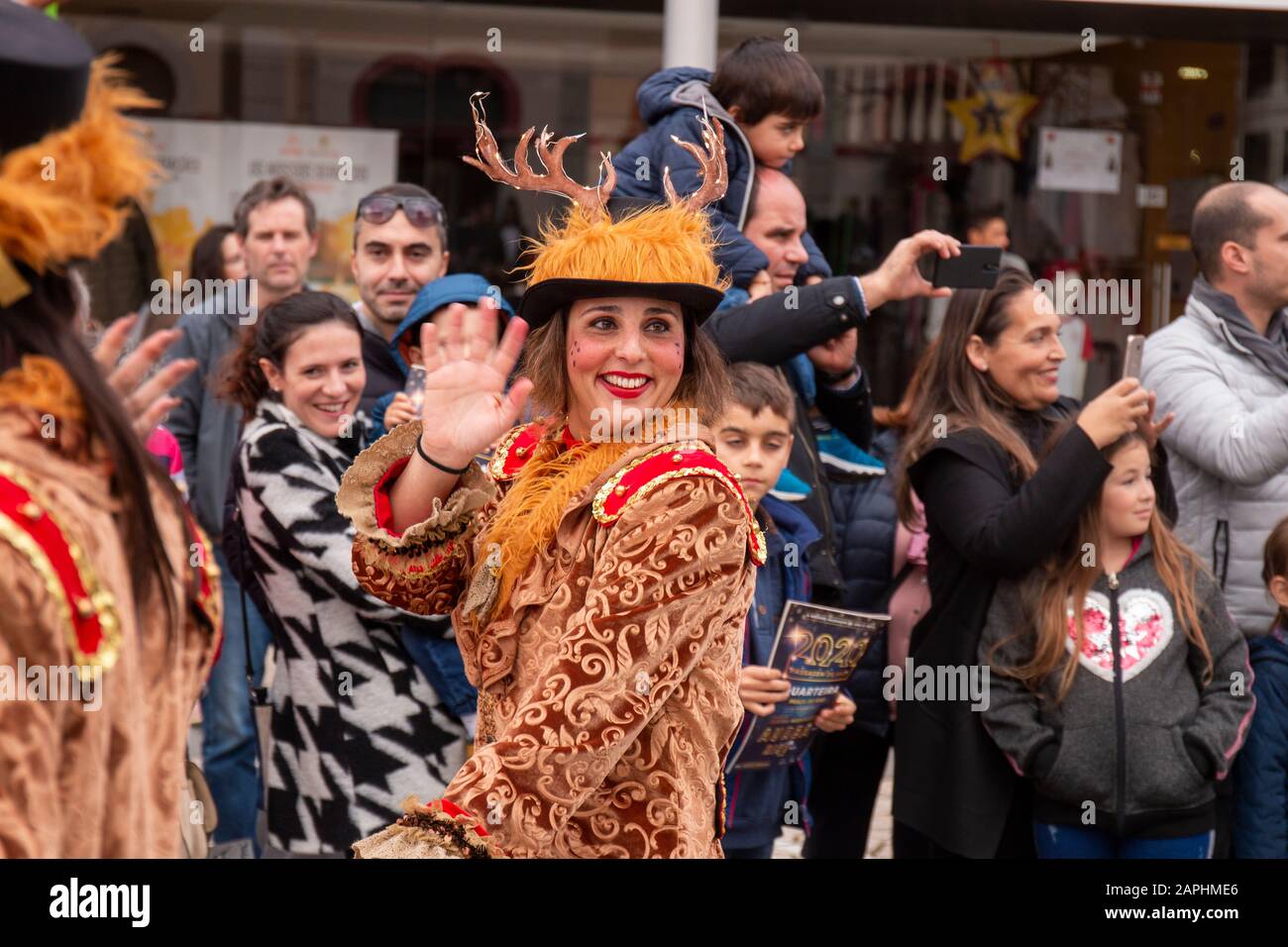 FARO, PORTUGAL: 30th NOVEMBER, 2019 - Celebration of the arrival of ...
