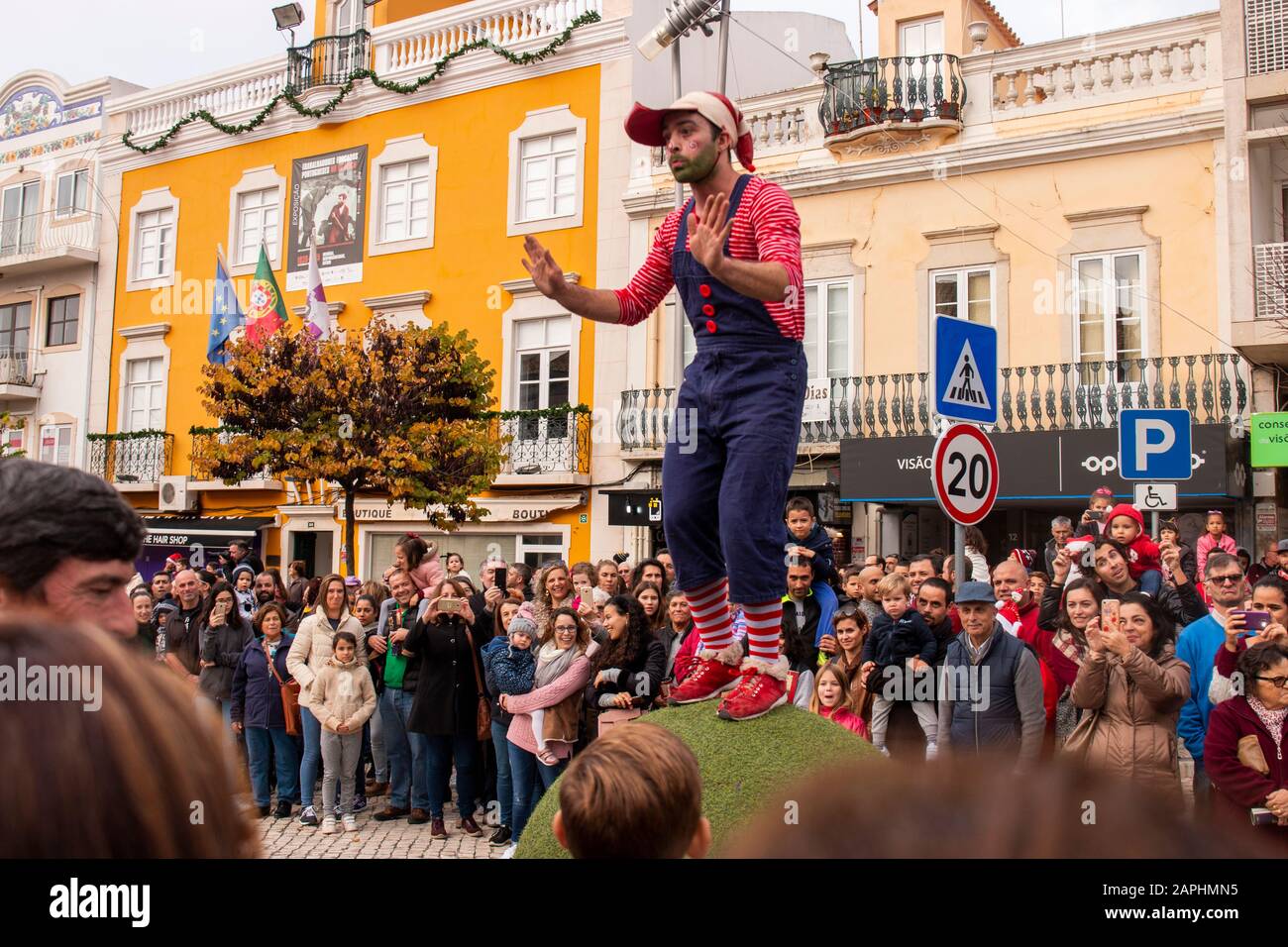 FARO, PORTUGAL: 30th NOVEMBER, 2019 - Celebration of the arrival of ...