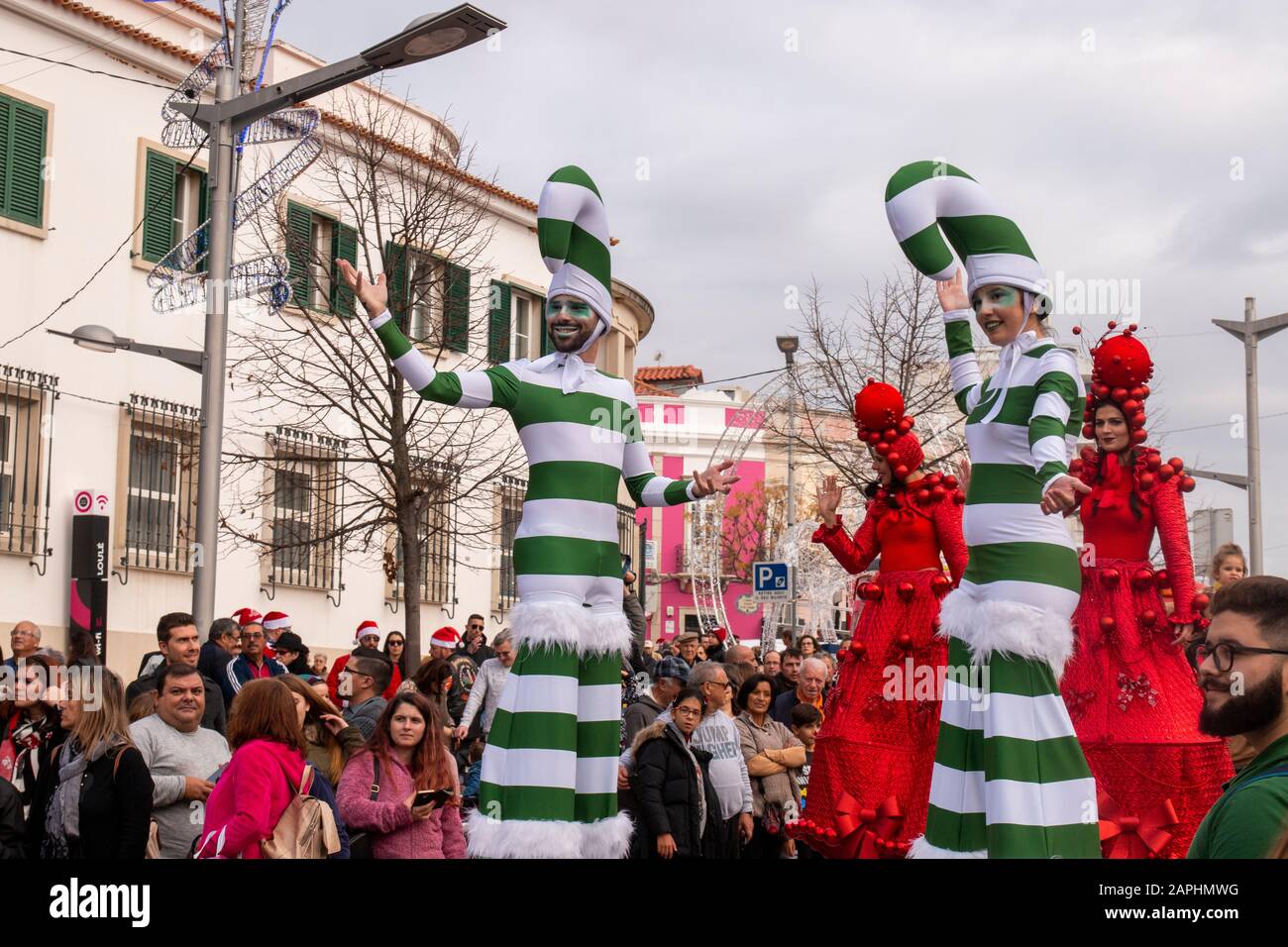 FARO, PORTUGAL: 30th NOVEMBER, 2019 - Celebration of the arrival of ...