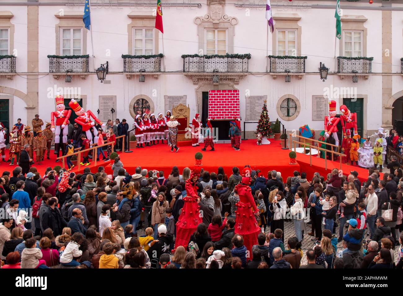 FARO, PORTUGAL: 30th NOVEMBER, 2019 - Celebration of the arrival of ...