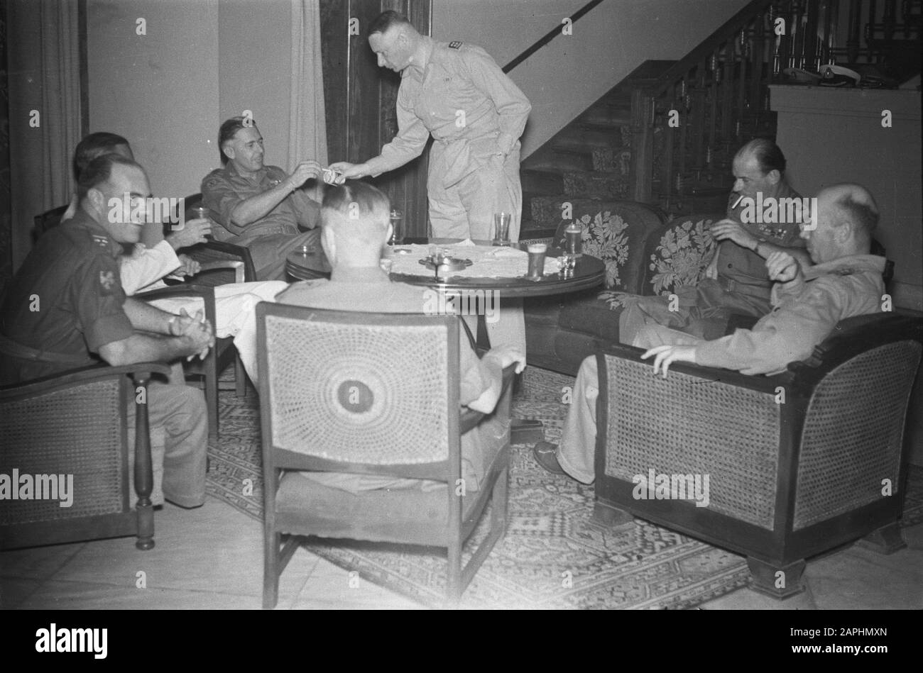 U s army british officers Black and White Stock Photos & Images - Alamy