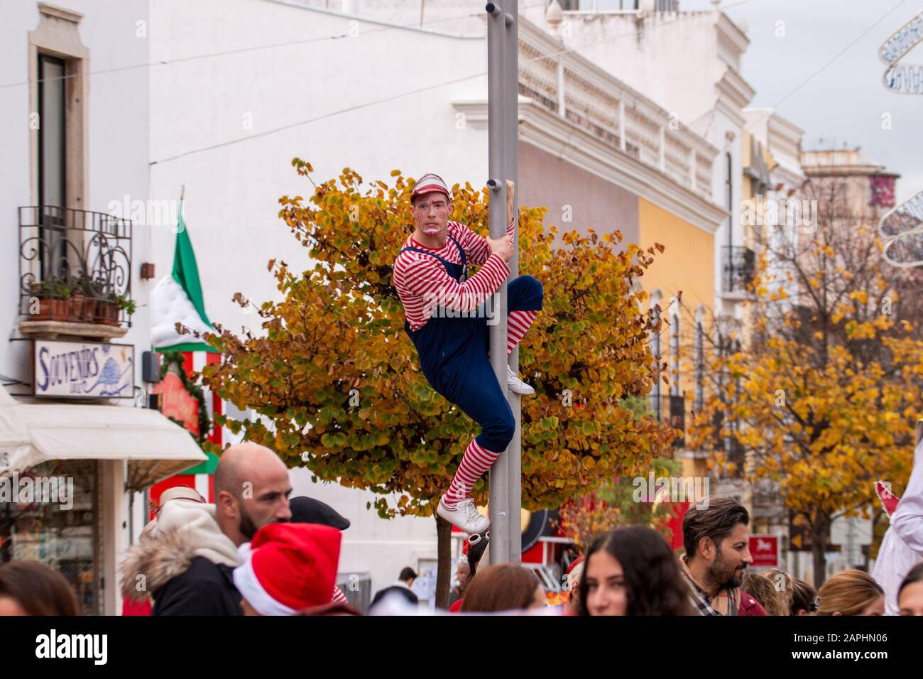 FARO, PORTUGAL: 30th NOVEMBER, 2019 - Celebration of the arrival of ...