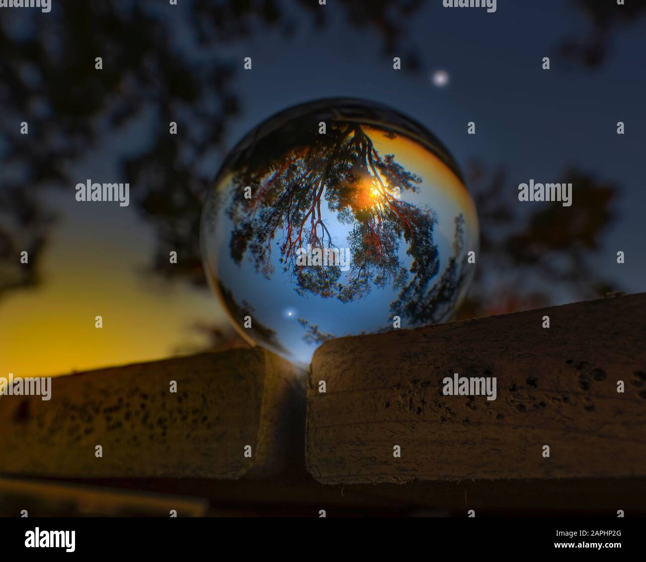 Inverted sunset hi-res stock photography and images - Alamy