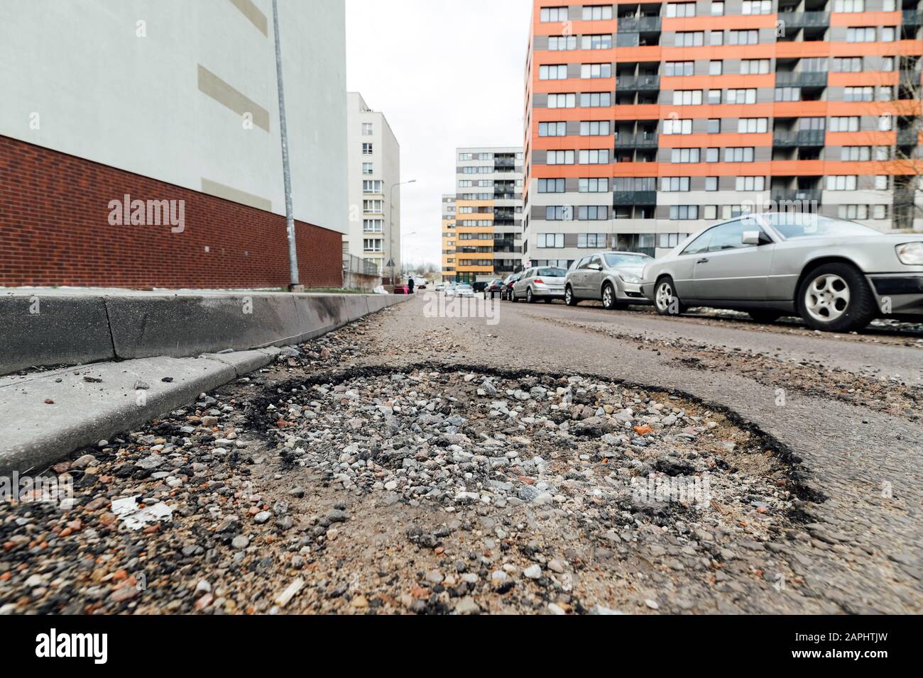 Wrecked hole hi-res stock photography and images - Alamy