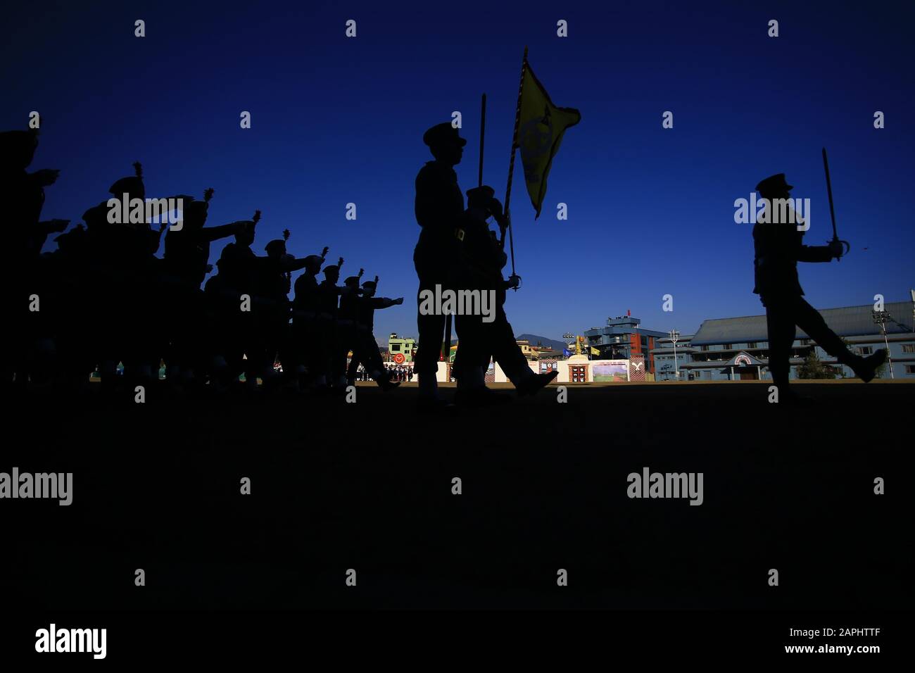 Nepalese armed police force hi-res stock photography and images - Alamy