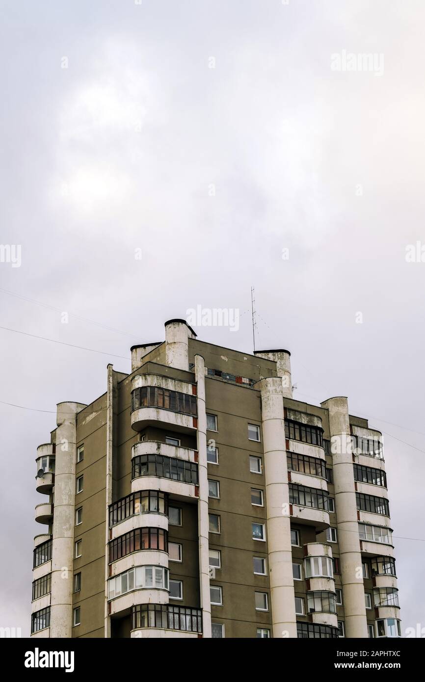 Old soviet building hi-res stock photography and images - Alamy
