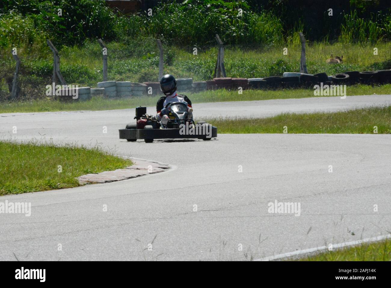 Go kart driver hi-res stock photography and images - Alamy