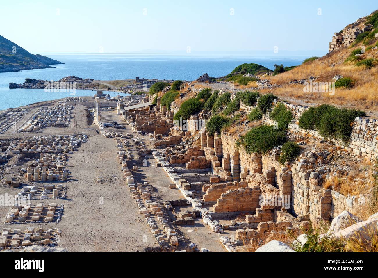 Asien, Türkei, Provinz Mugla, Resadiye-Halbinsel (Datca-Halbinsel ...