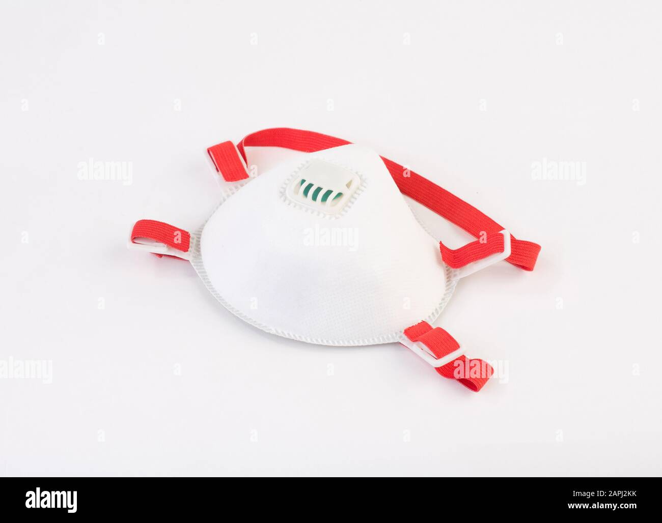 Safety face mask isolated on white background Stock Photo - Alamy