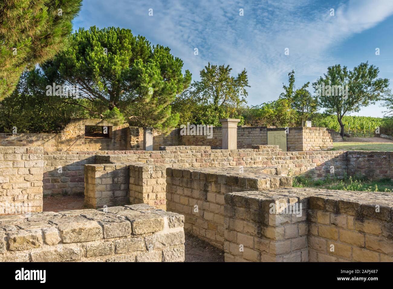 Roman villa rustica hi-res stock photography and images - Alamy
