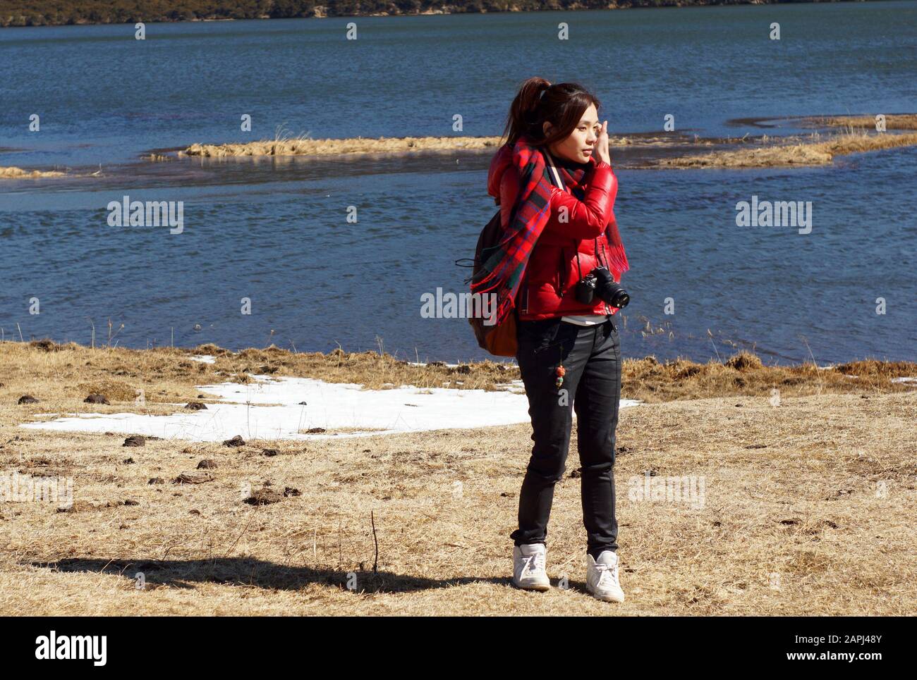 China town pretty chinese lady hi-res stock photography and images - Alamy