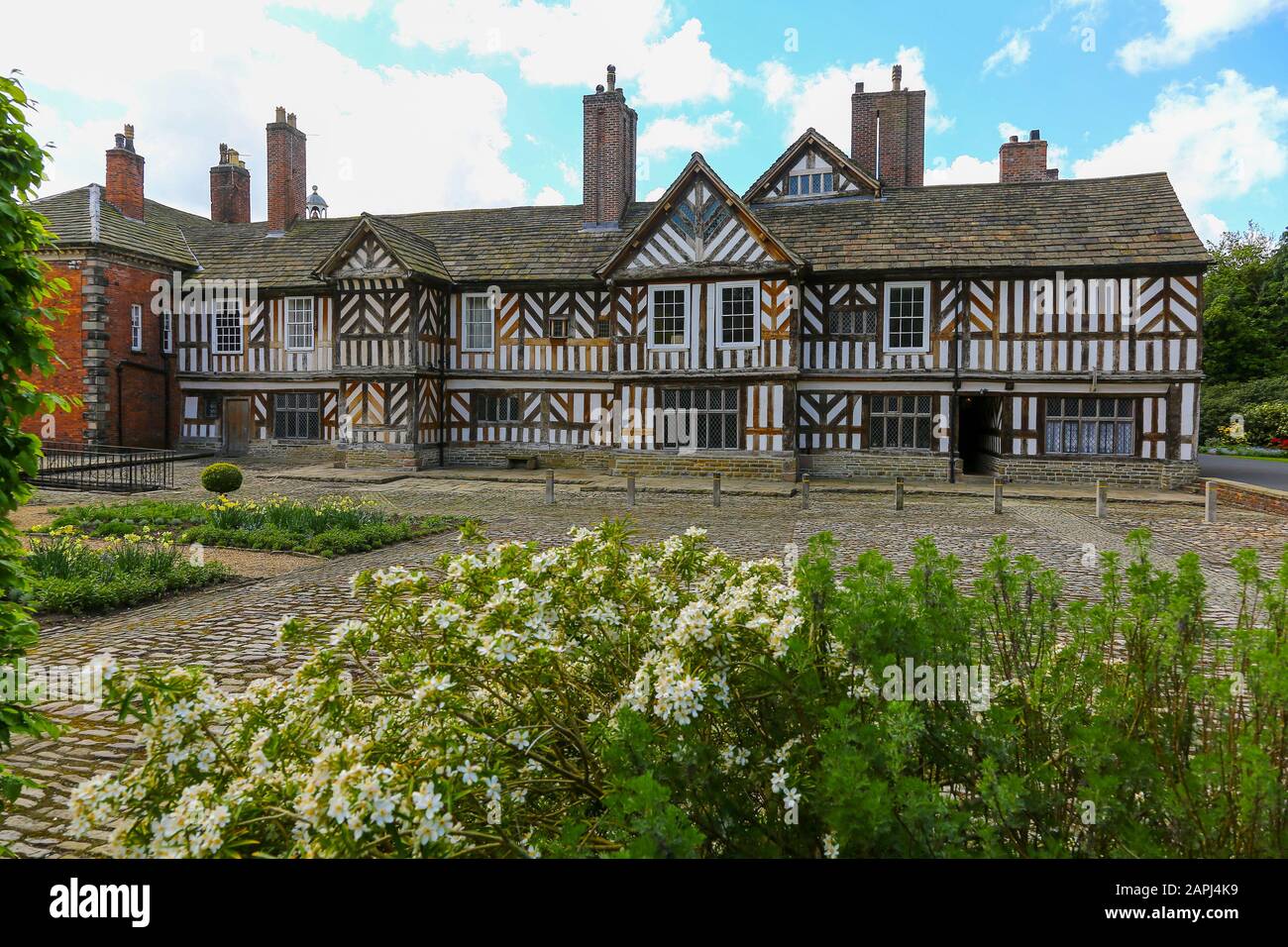 Adlington Hall is a country house near Adlington, Cheshire, England, UK ...