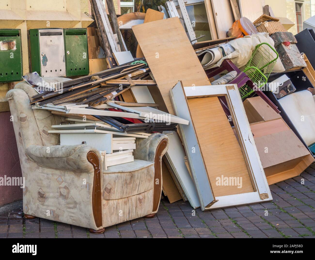 Industrial bulky waste hi-res stock photography and images - Alamy