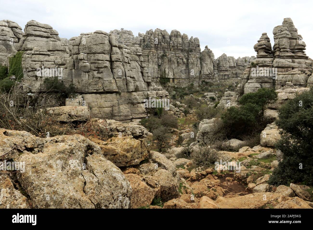 Torcal mountain hi-res stock photography and images - Alamy