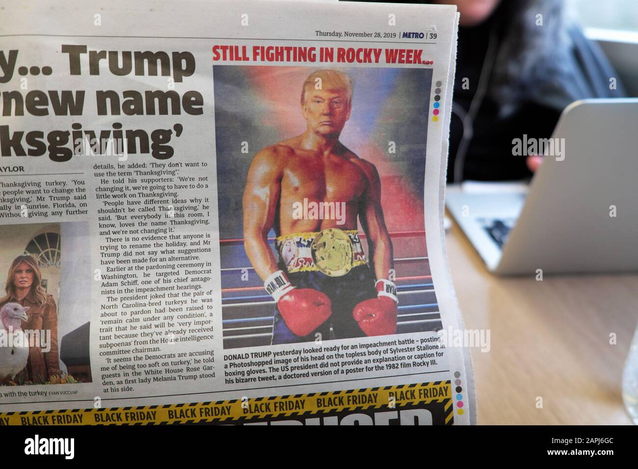Donald trump sylvester stallone hi-res stock photography and images - Alamy
