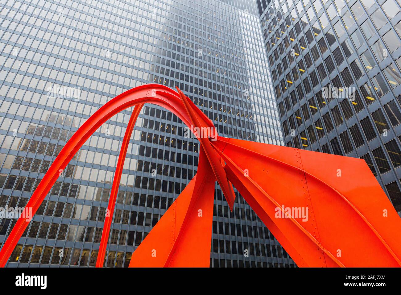 Alexander Calder Flamingo Sculpture
