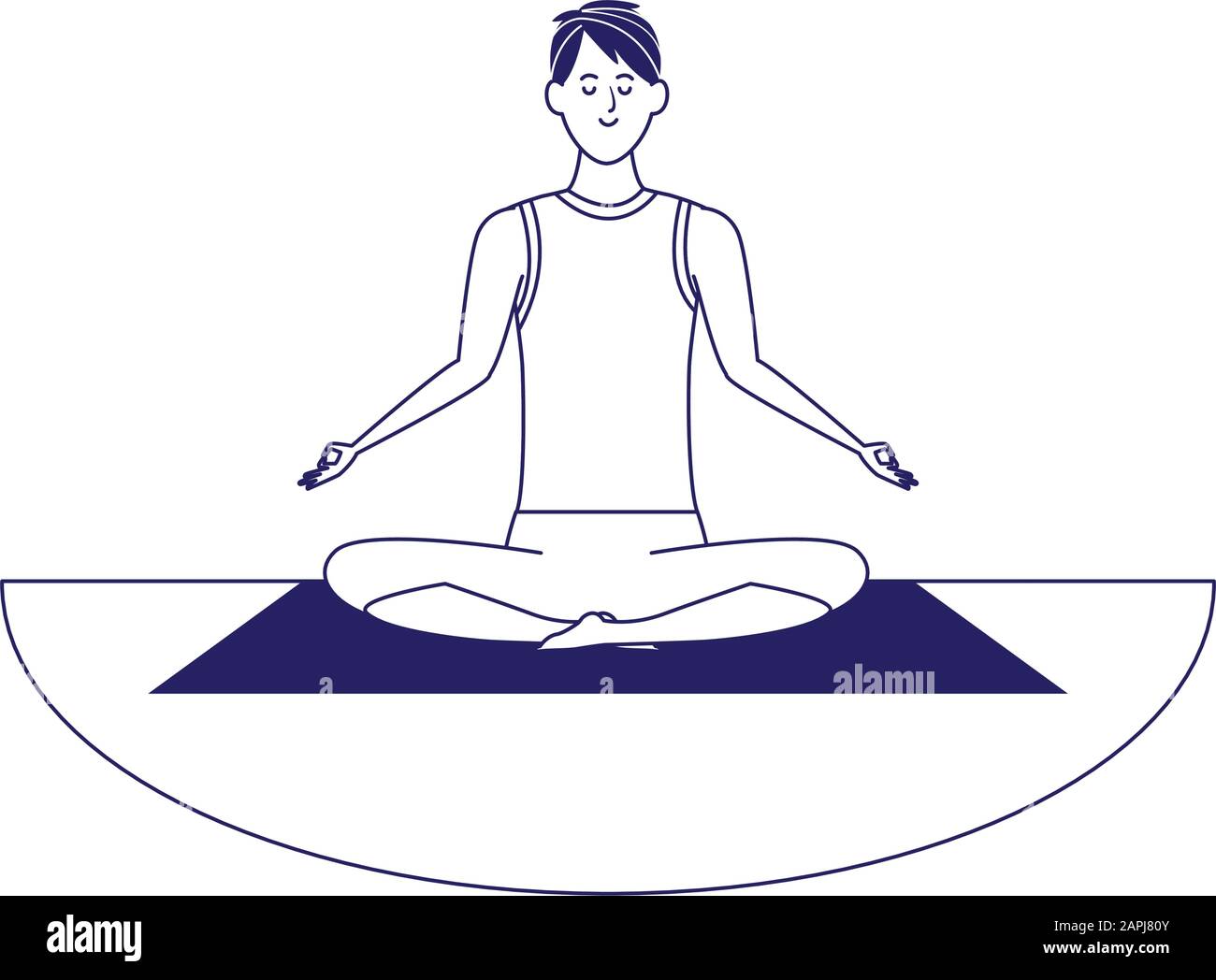 Hindu devotee temple Stock Vector Images - Alamy