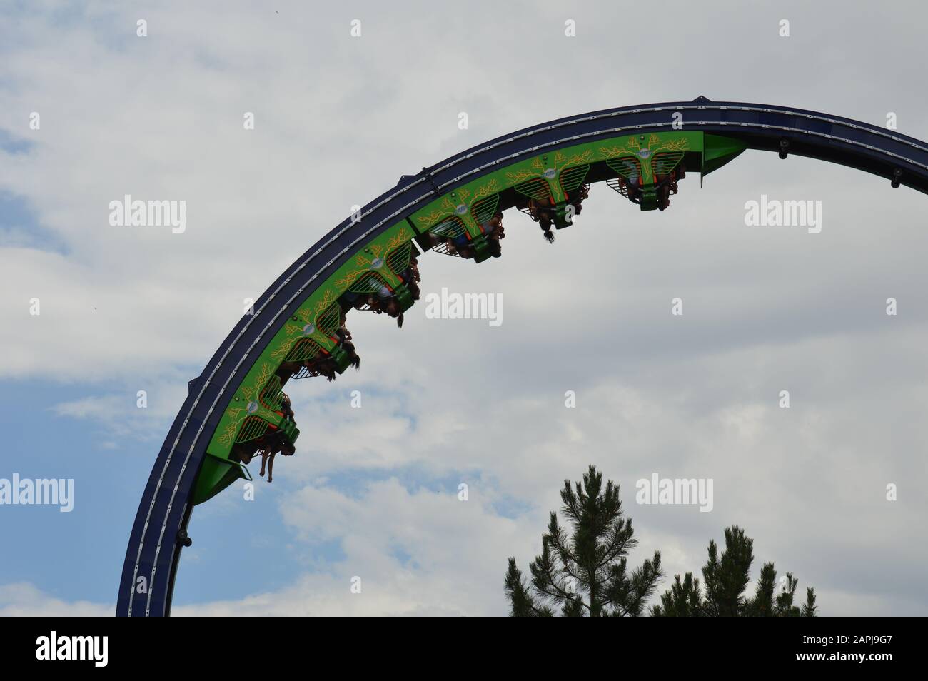 Amusement park fun in the Colorado summer, USA Stock Photo - Alamy