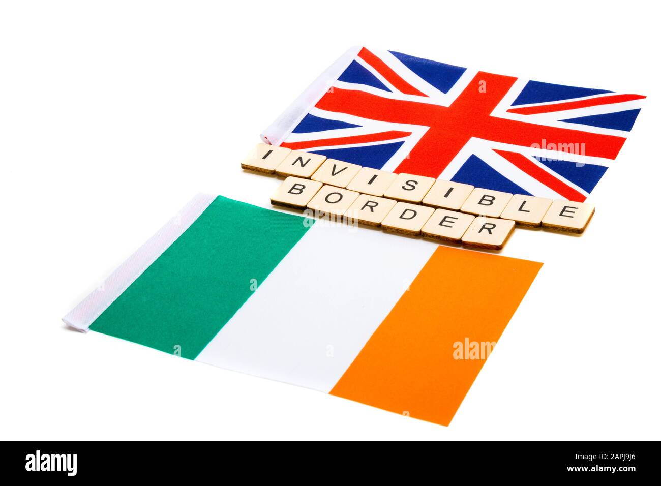Union jack ireland flags Cut Out Stock Images & Pictures - Alamy