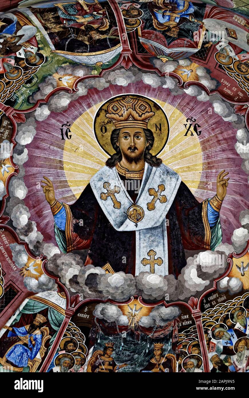Jesus mural hi-res stock photography and images - Alamy