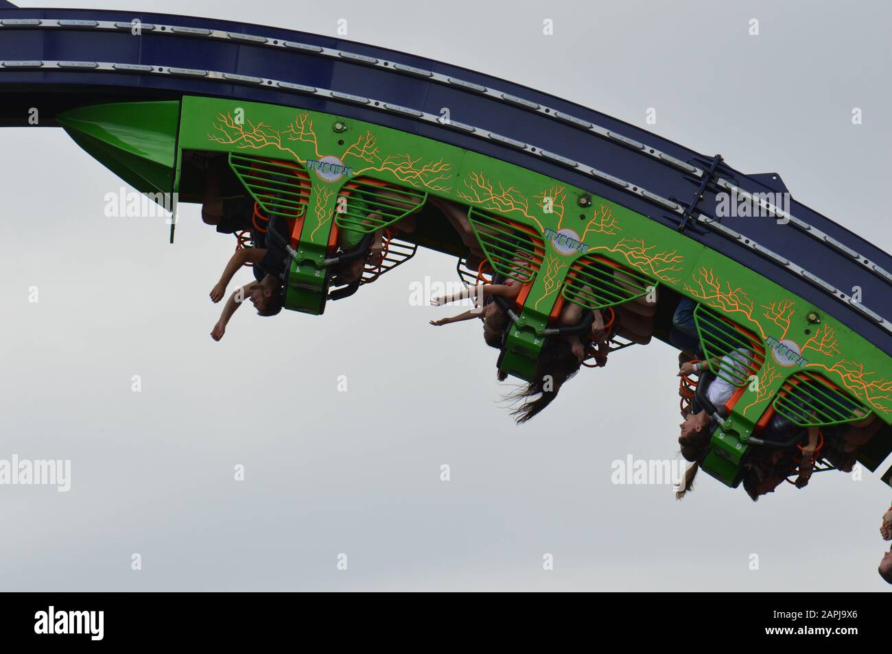 Amusement park fun in the Colorado summer, USA Stock Photo - Alamy