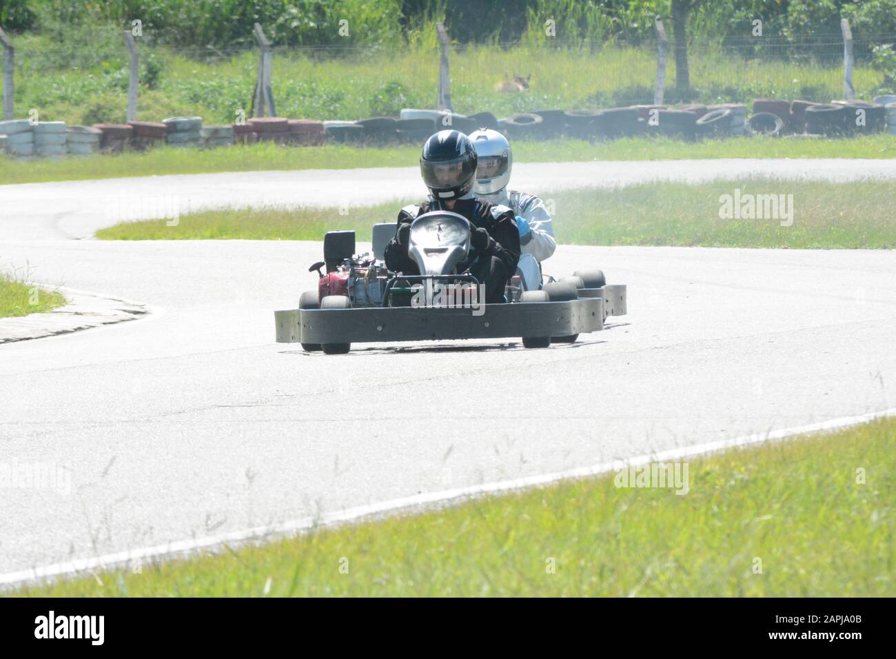 Florianopolis - Brazil, February 9, 2019: Active men competing on ...