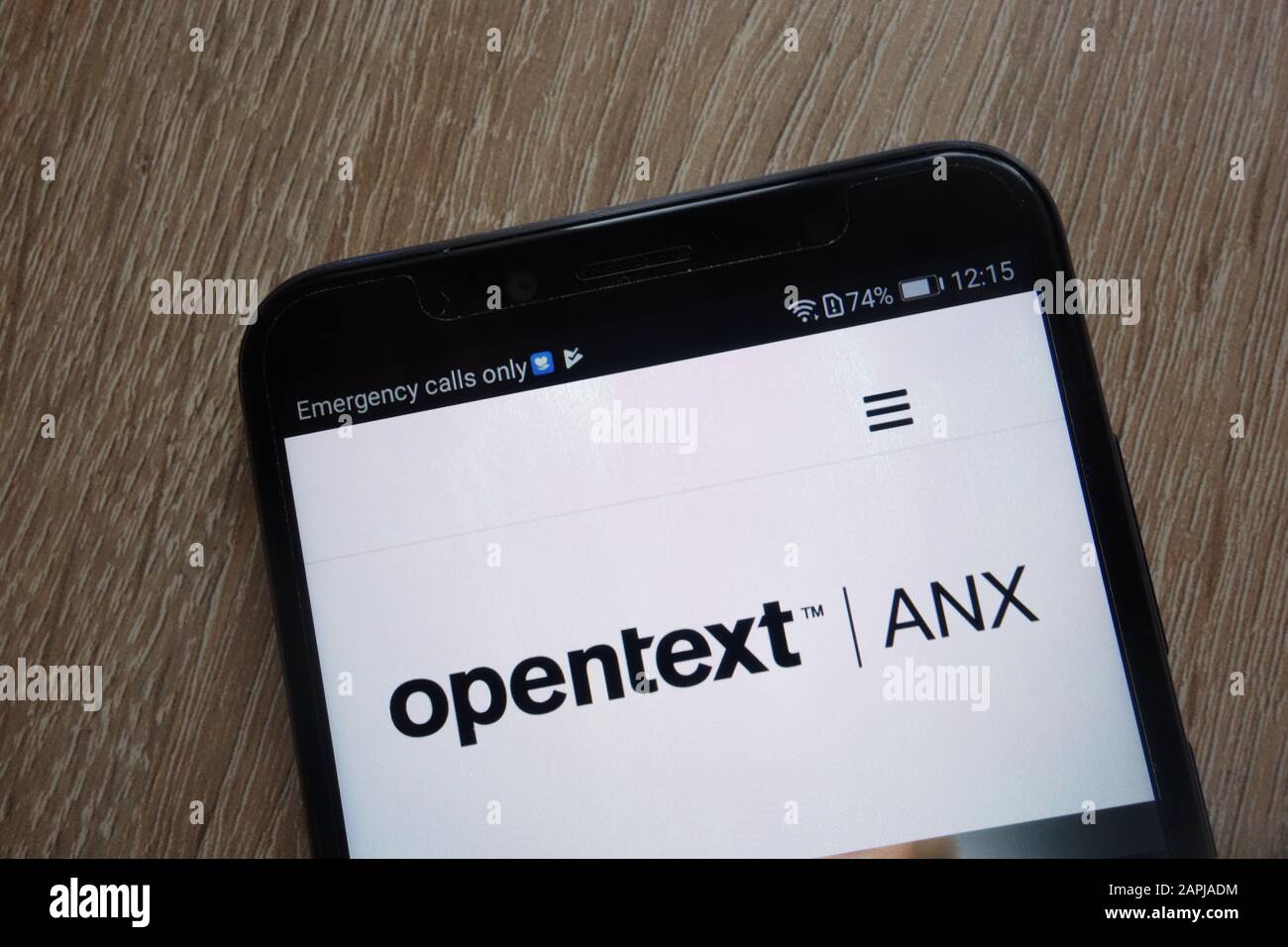 Anx logo hi-res stock photography and images - Alamy