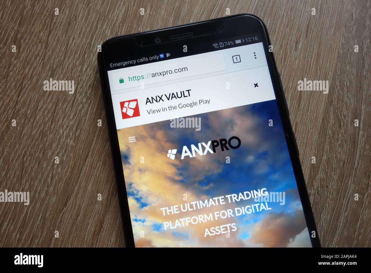 Anx logo hi-res stock photography and images - Alamy