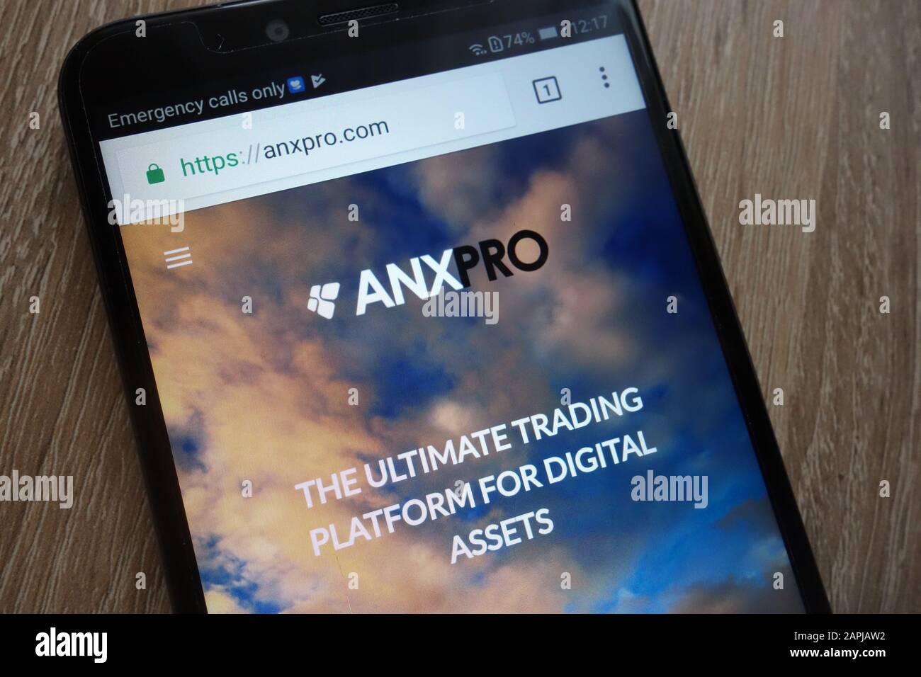 Anx logo hi-res stock photography and images - Alamy