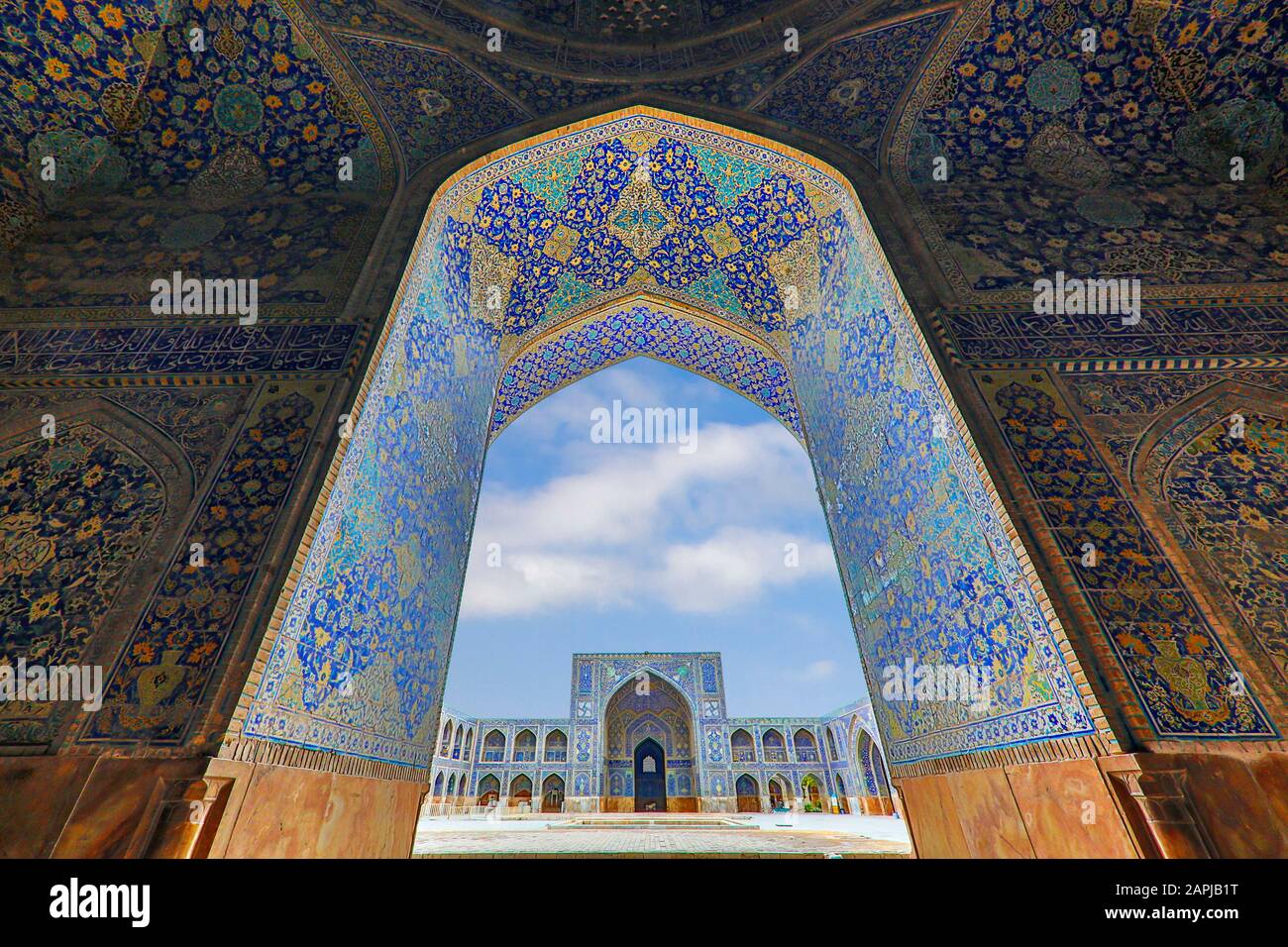 Shah Mosque known also as Imam Mosque in Isfahan, Iran Stock Photo - Alamy