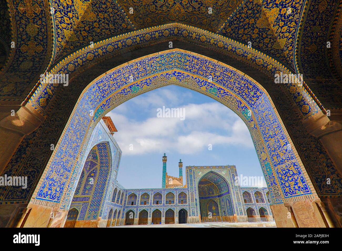Shah mosque isfahan iran hi-res stock photography and images - Alamy