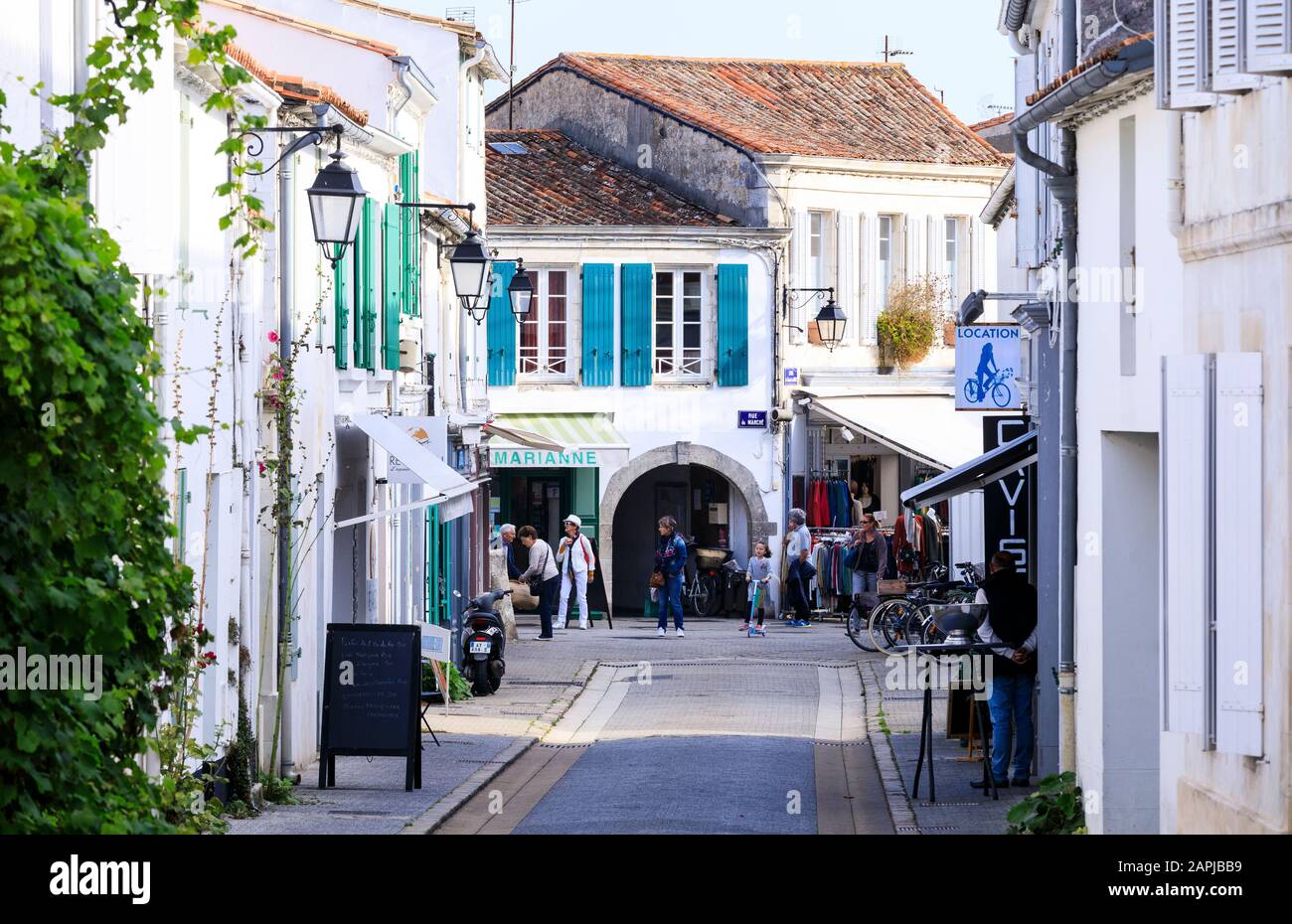 La Flotte, Ile de Re, France Stock Photo - Alamy